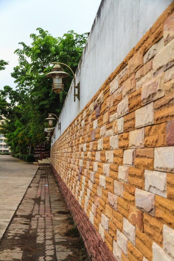 Wall path stock photo. Image of city, urban, path, stone - 40683006