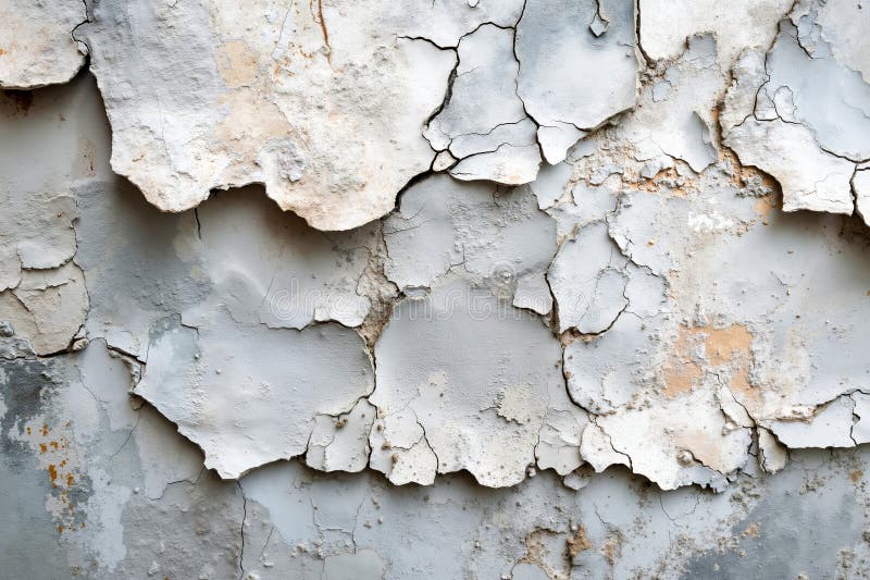 A Wall with Peeling Paint on it Stock Photo - Image of chipped, plaster ...