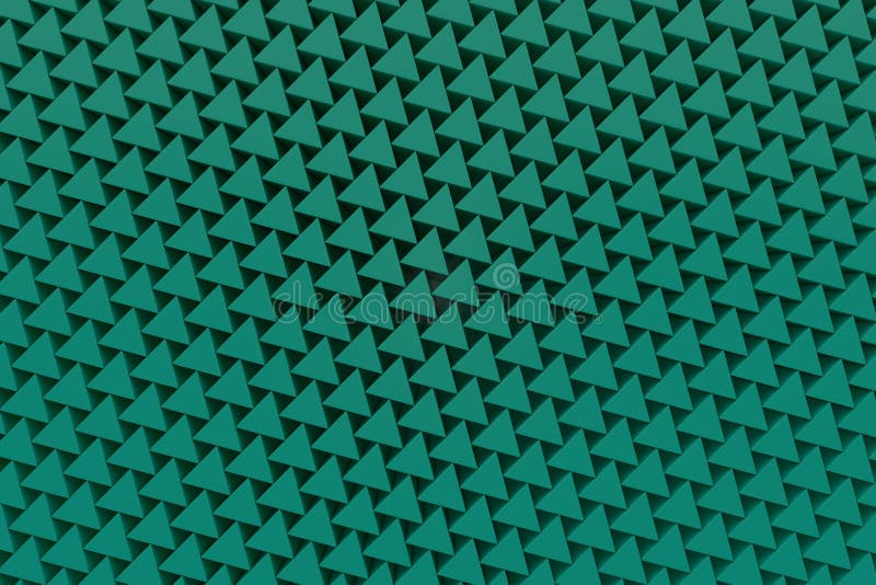 Wall of plastic prisms stock illustration. Illustration of futuristic ...