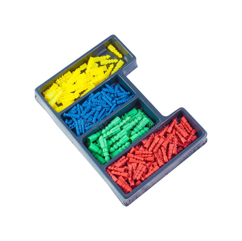 Wall Plug - Also Known As Anchor or Dowel, in Different Colors and ...