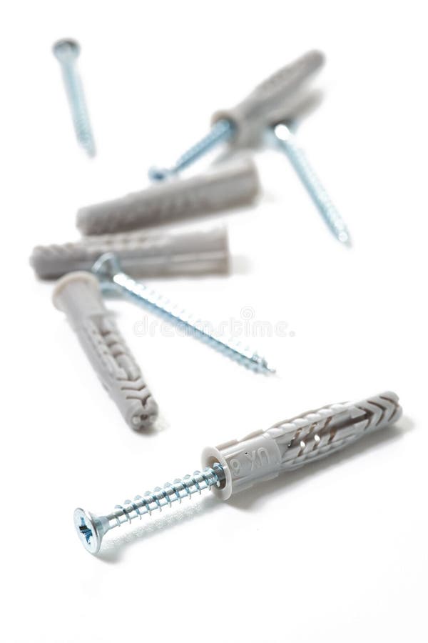 Wall plugs stock image. Image of insert, improvement - 11933467