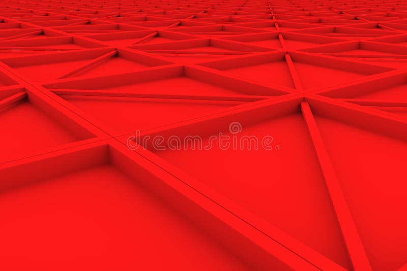 Wall of Rectangle Tiles with Diagonal Elements Stock Illustration ...