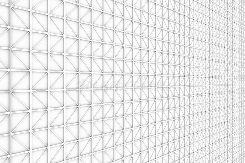 Wall of Rectangle Tiles with Diagonal Elements Stock Illustration ...