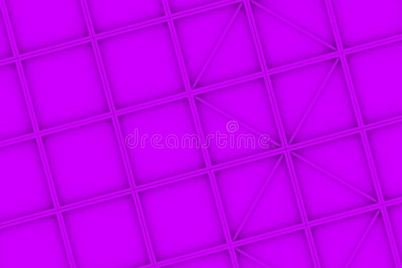 Wall of Rectangle Tiles with Diagonal Elements Stock Illustration ...