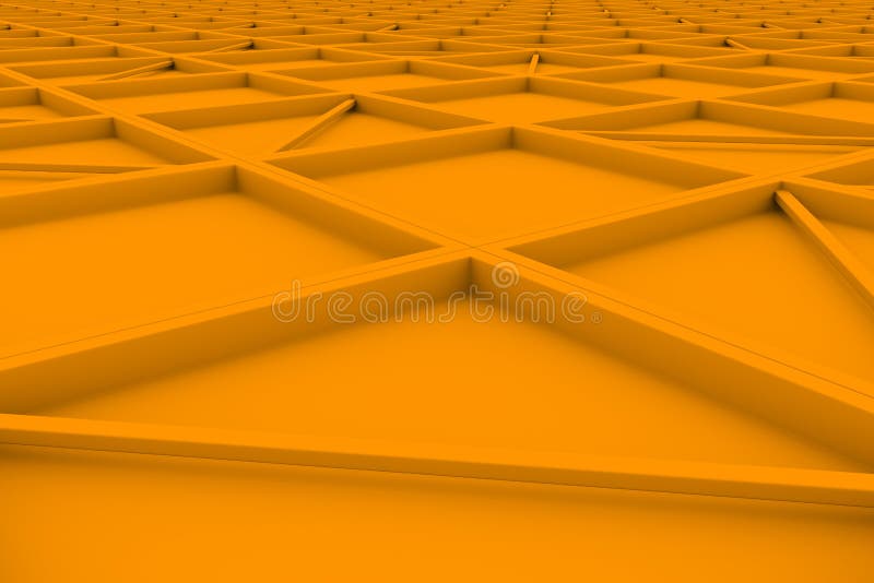 Wall of Rectangle Tiles with Diagonal Elements Stock Illustration ...