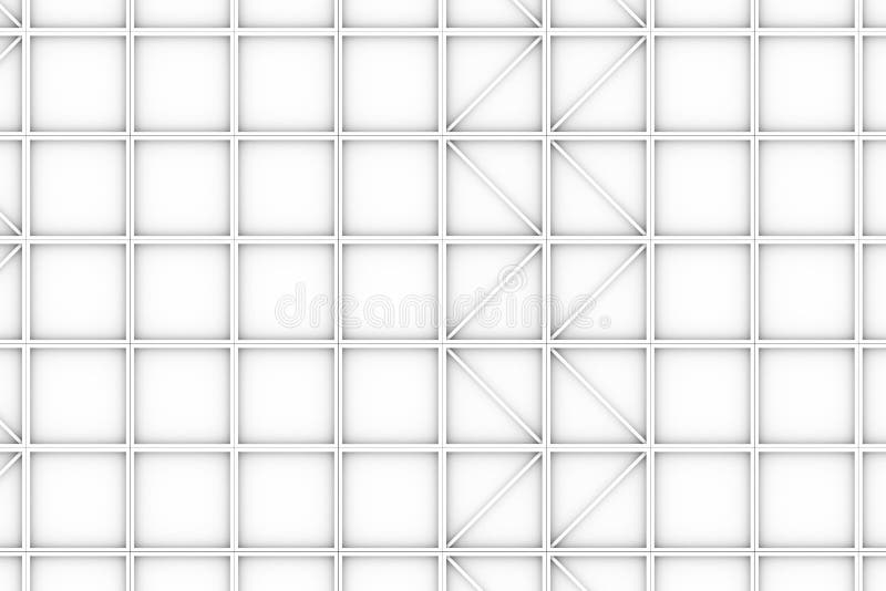 Wall of Rectangle Tiles with Diagonal Elements Stock Illustration ...
