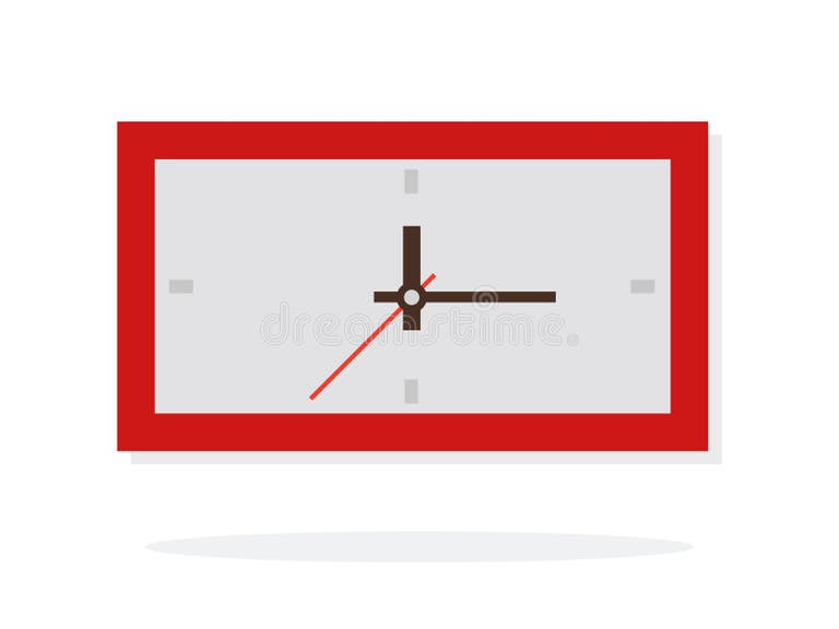 Rectangular Clock Face Stock Illustrations – 77 Rectangular Clock Face ...