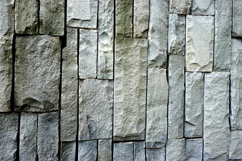 Rectangular Stones Set in a Geometric Pattern. Stock Image - Image of ...