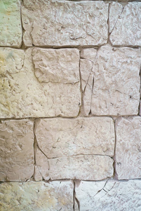 Wall of Rectangular Stone Bricks. Background and Texture of ...