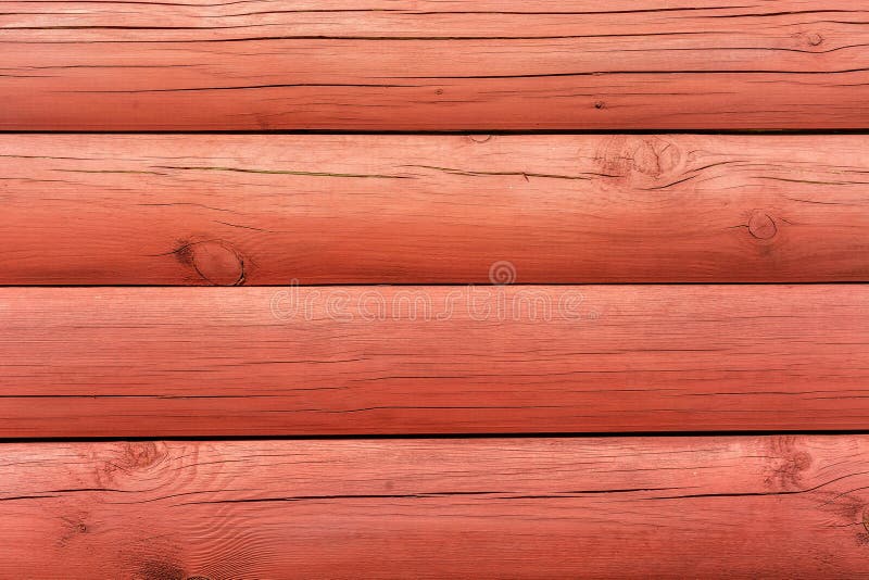 Wall of red logs stock image. Image of decor, natural - 150746425