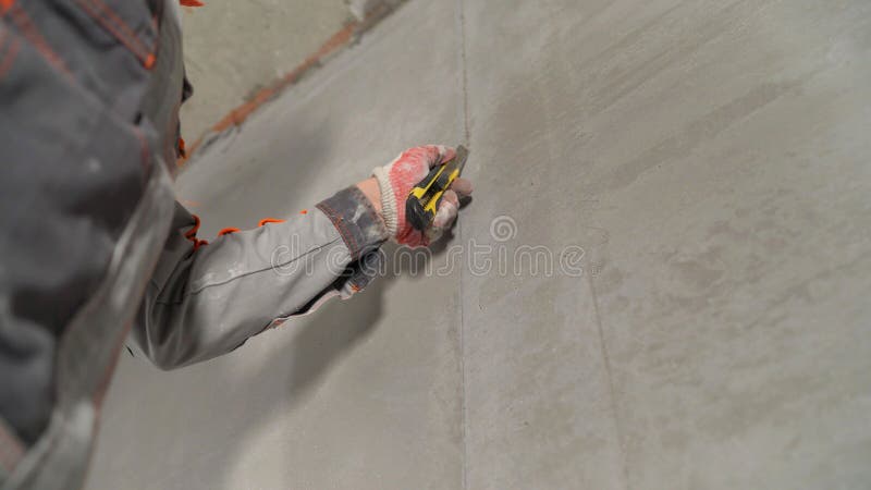 Metal Guides for Wall Plastering, Installation of Metal Beacons on the ...