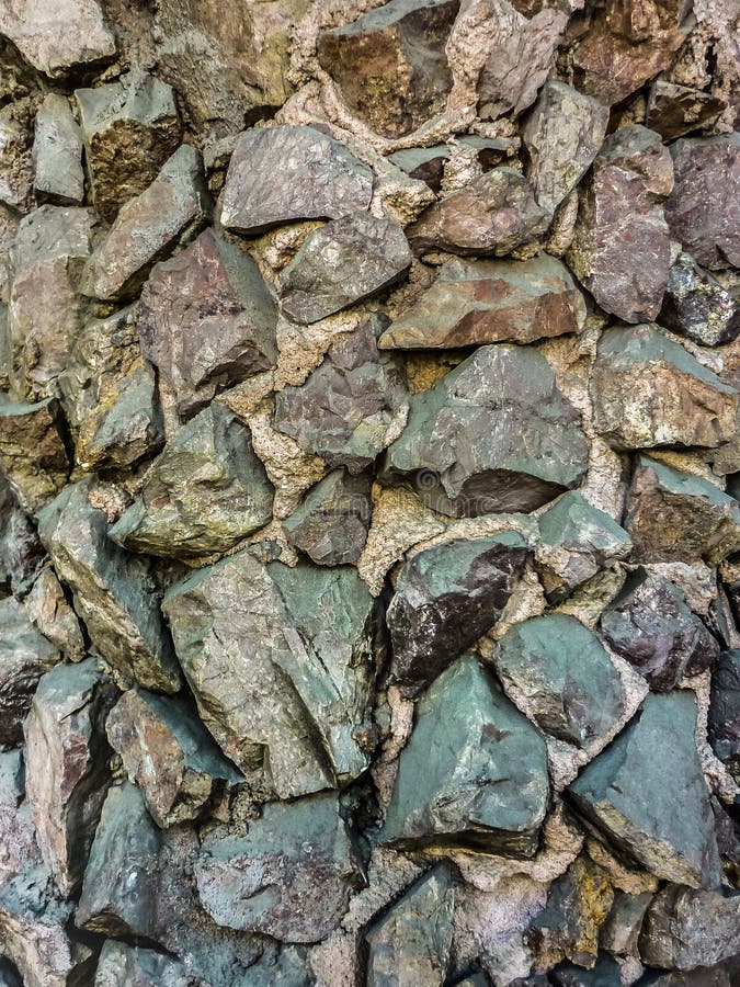 Wall Rock Pattern stock image. Image of vertical, stone - 61373899