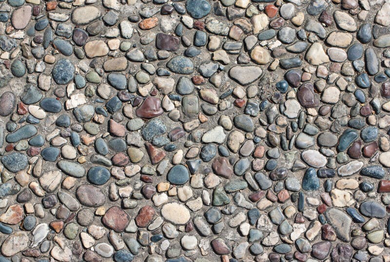 Round Cobblestone Texture Seamless