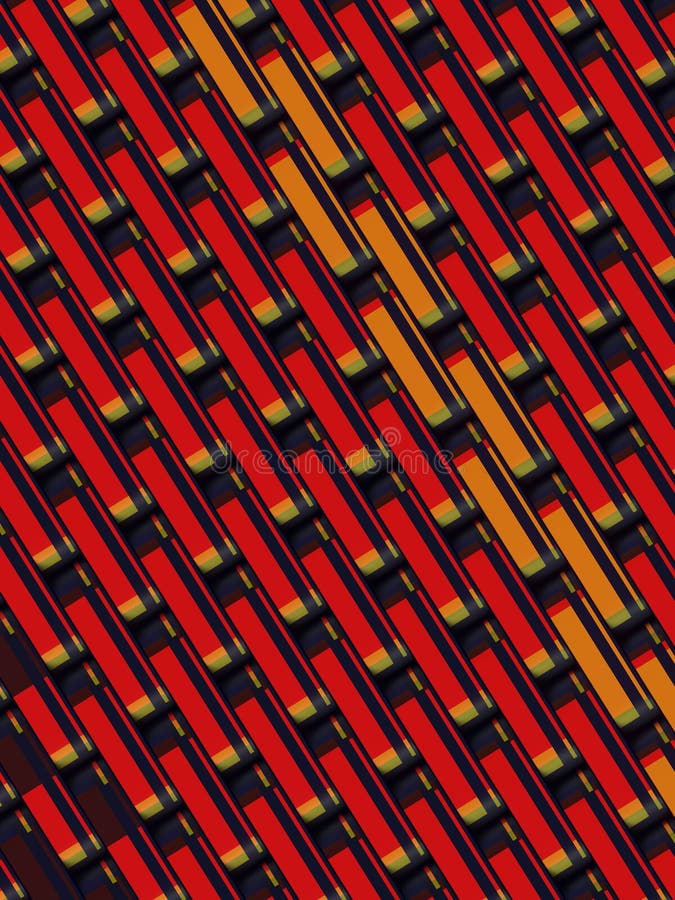 A Wall of Rounded Rectangles with a Multicolored Texture. Modern ...