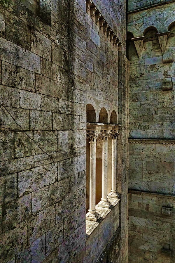 Wall, Ruins, Stone Wall, Medieval Architecture Stock Photo - Image of ...