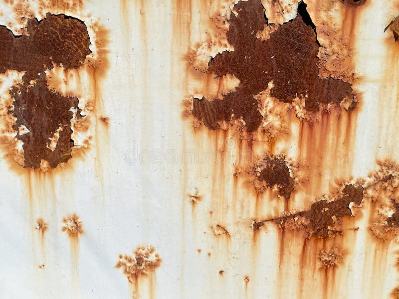 Wall with Rust, Texture, Design, Material Stock Photo - Image of ...