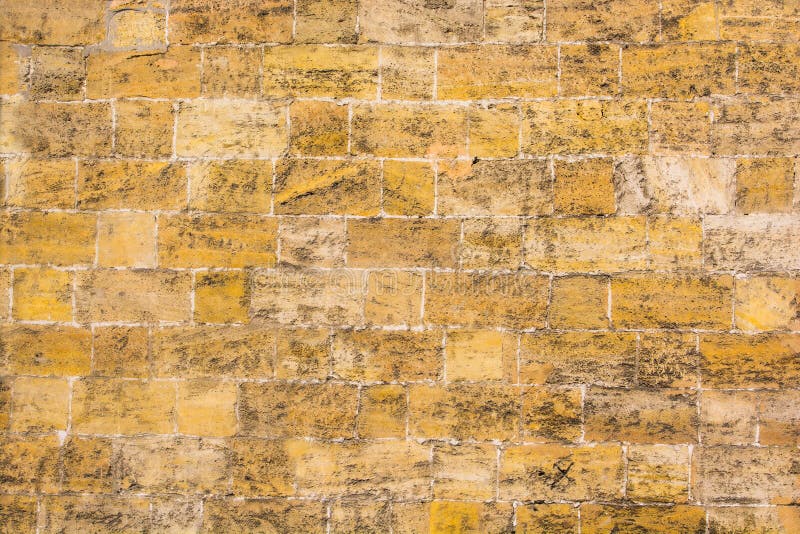 The Wall of Sand Stone Texture Stock Photo - Image of grunge, sandstone ...