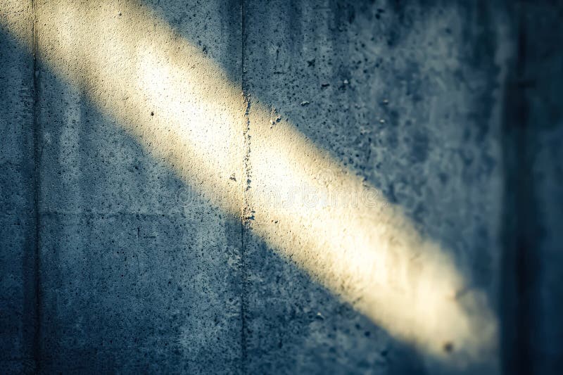 Wall with a Shadow of a Light Shining on it Stock Image - Image of ...