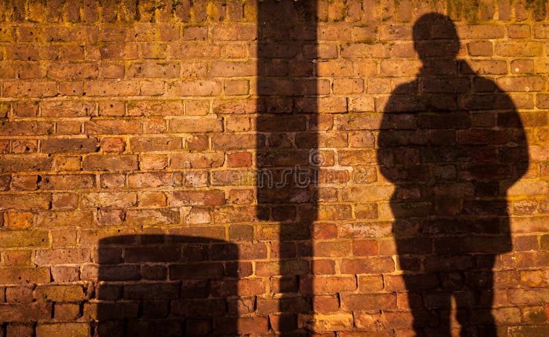 Wall shadow stock photo. Image of movement, copy, silhouette - 38937886