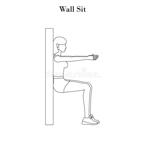 Wall Sit Vector Stock Illustrations – 1,893 Wall Sit Vector Stock ...