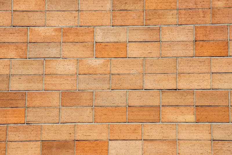 Wall of small bricks stock image. Image of brick, work - 42909399