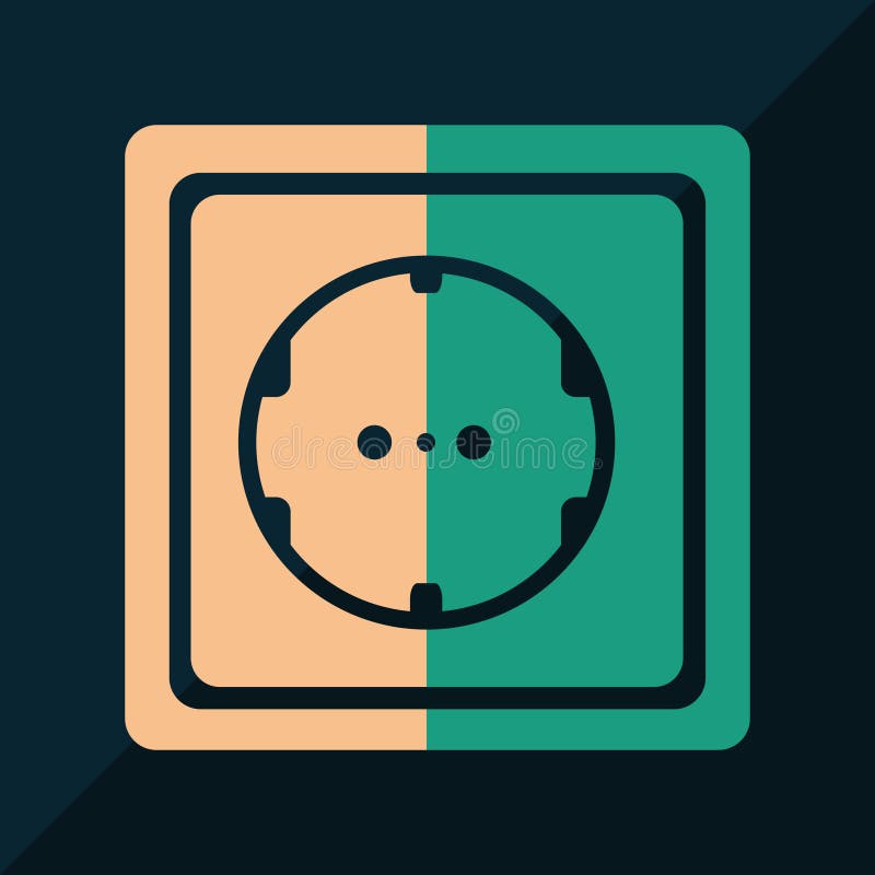 Wall Socket. Vector Illustration Decorative Design Stock Vector ...