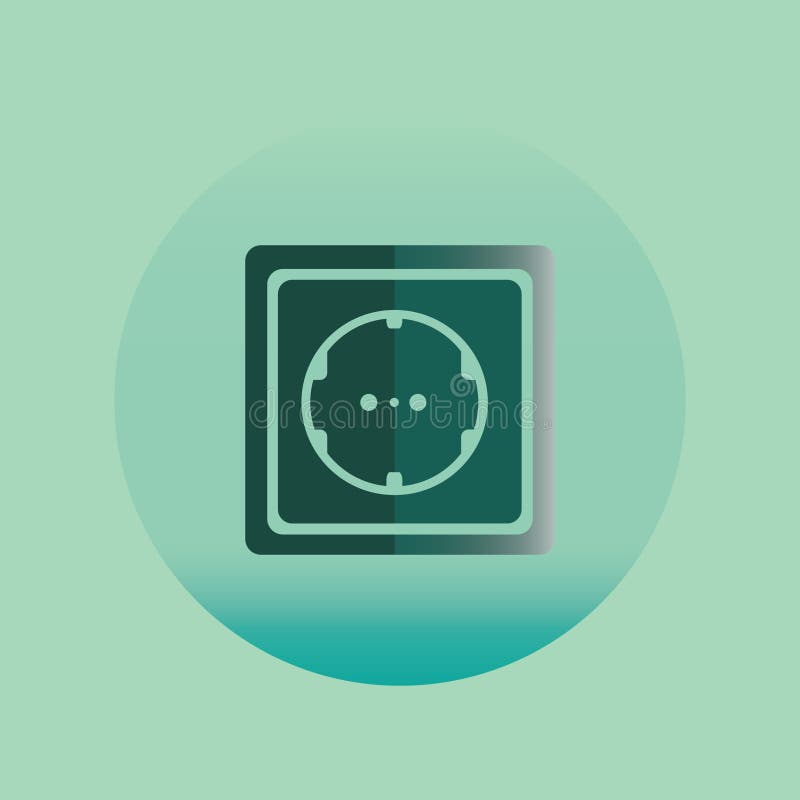 Wall Socket. Vector Illustration Decorative Design Stock Vector ...