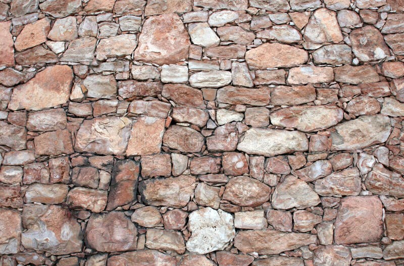 Large Rough Natural Stone Wall - Seamless Texture for Design Stock ...