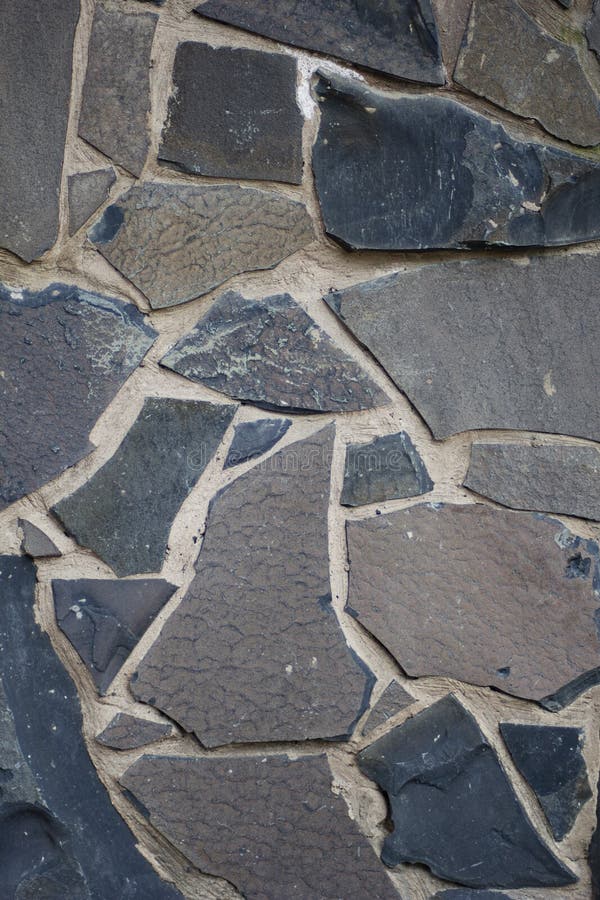 Texture of Flat Stone Blocks of Different Sizes. Stock Photo - Image of ...