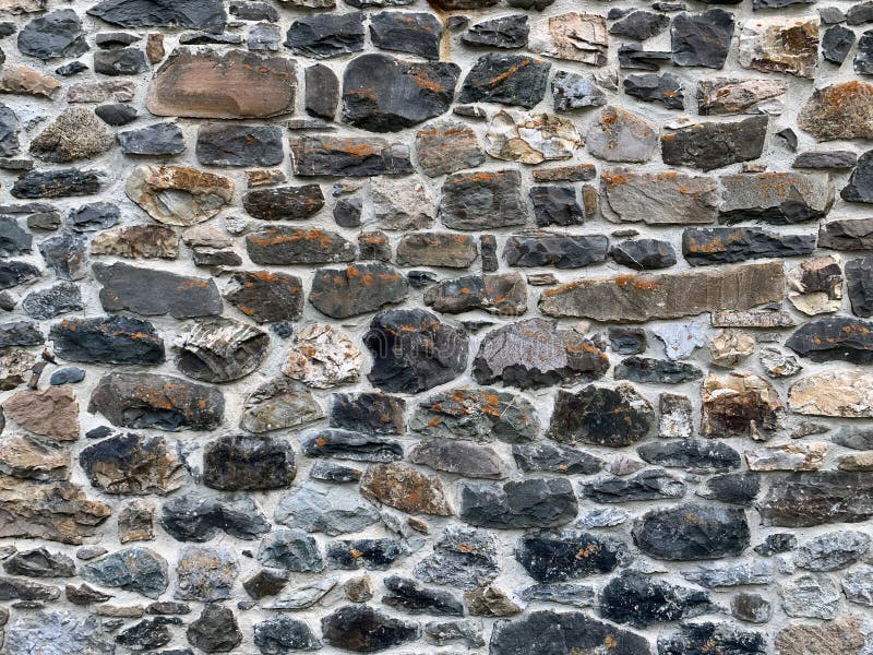 Wall of Stone Close Up, Background, Texture Stock Photo - Image of ...
