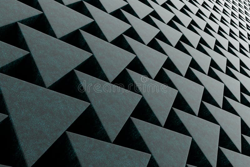 Wall of stone prisms stock illustration. Illustration of pattern - 79752145