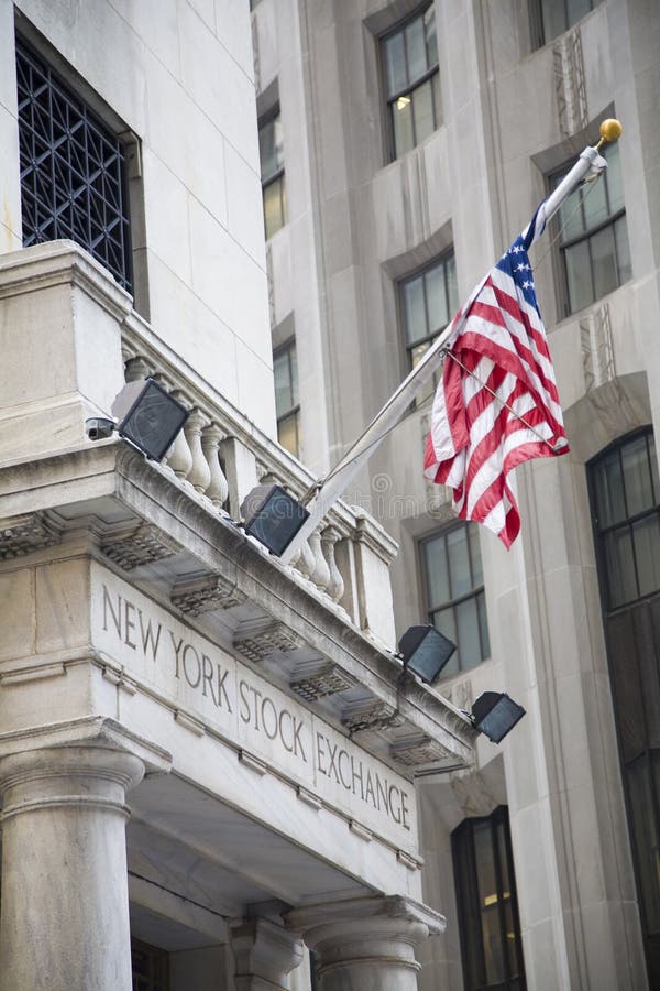 USA, New York, Wallstreet, Stock Exchange Editorial Photography - Image ...