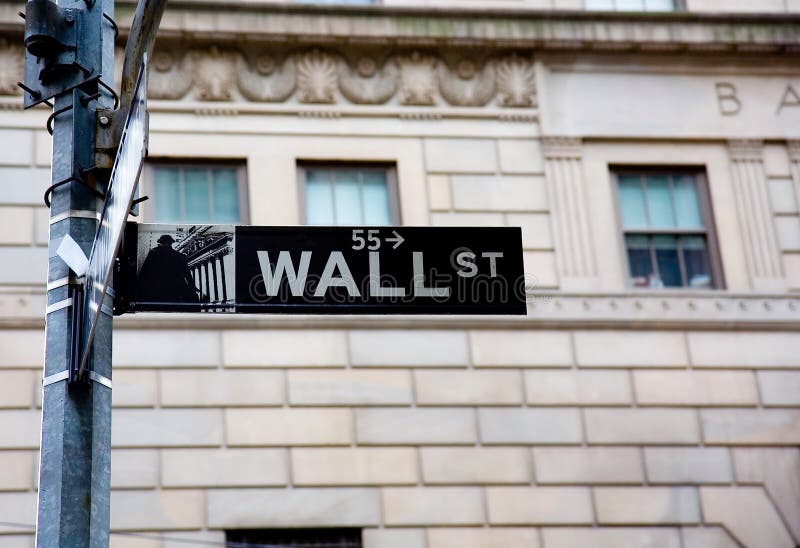 Wall Stree editorial stock image. Image of exchange, pyramid - 208109