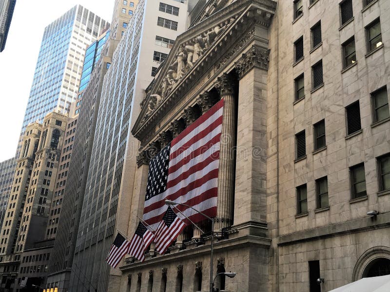 Wall street stock image. Image of view, street, york - 85979029