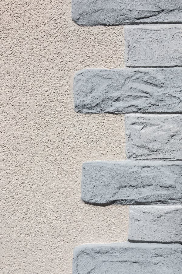 Wall Structure with Brickwork for Background Stock Image - Image of ...