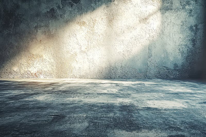 Wall with a Sunbeam Shining on it. Stock Image - Image of pattern ...