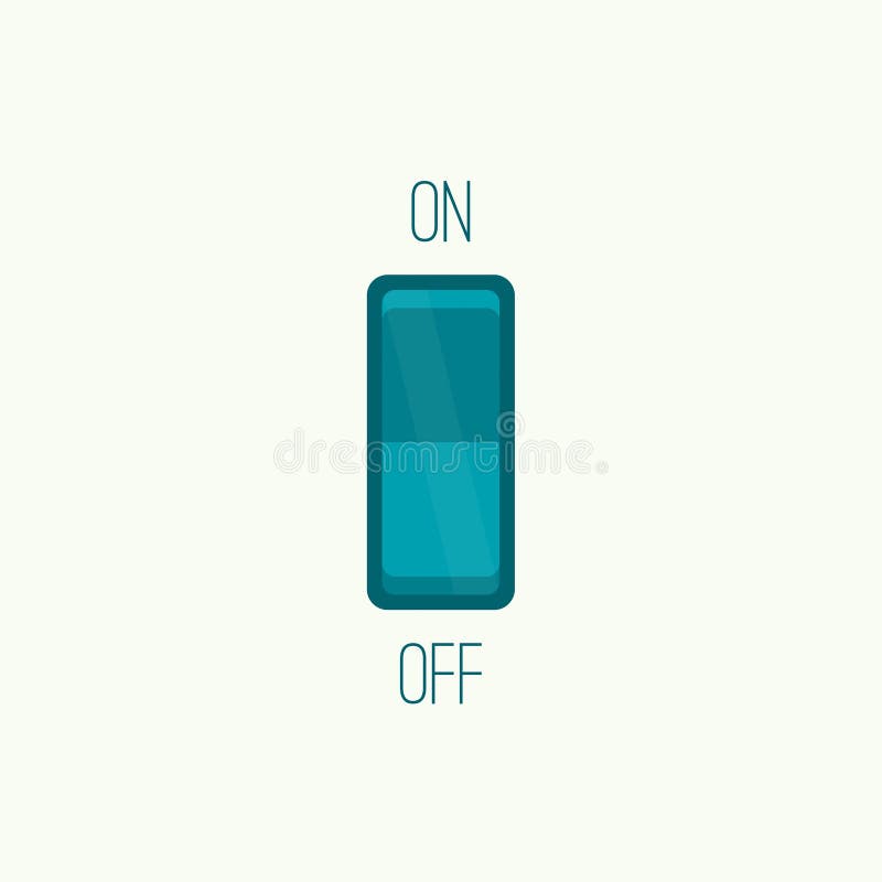 Wall Switch stock vector. Illustration of touch, trigger - 53466204