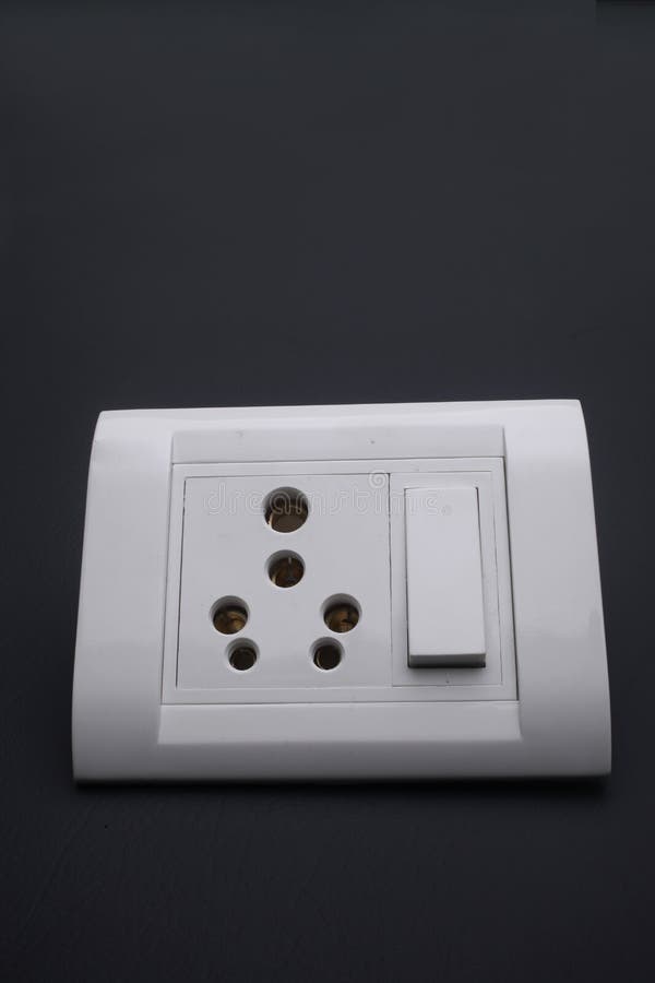 Wall Switch Power Electronic Component Socket Different and Modern ...