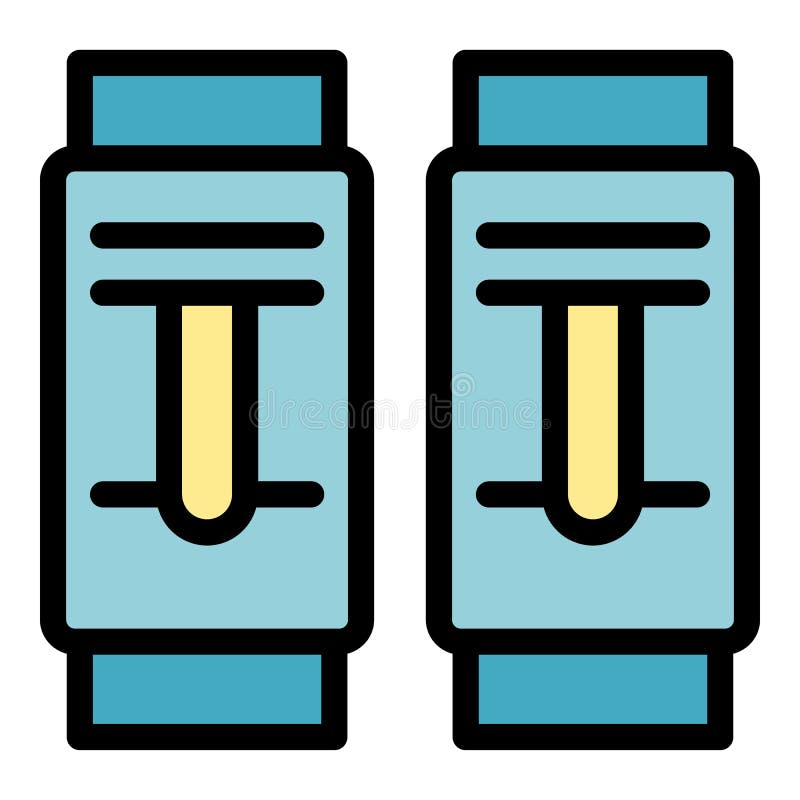 Wall Switches Icon Color Outline Vector Stock Vector - Illustration of ...