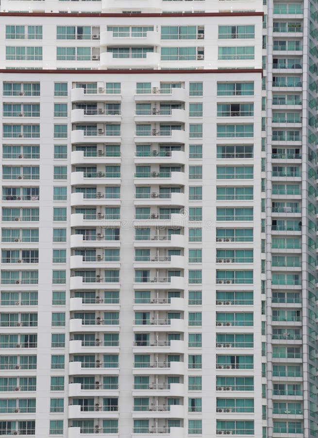 Wall of Tall Building of Skyscraper Background. Stock Photo - Image of ...