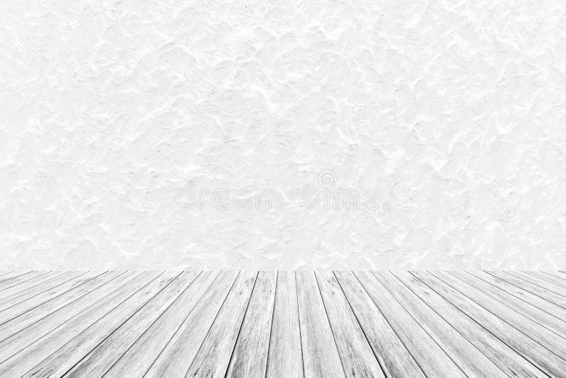 Wall texture background , process in white color with wood terra. Wall ...