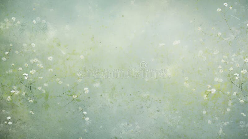 Wall Texture Background with Subtle Floral Patterns and Soft Green ...
