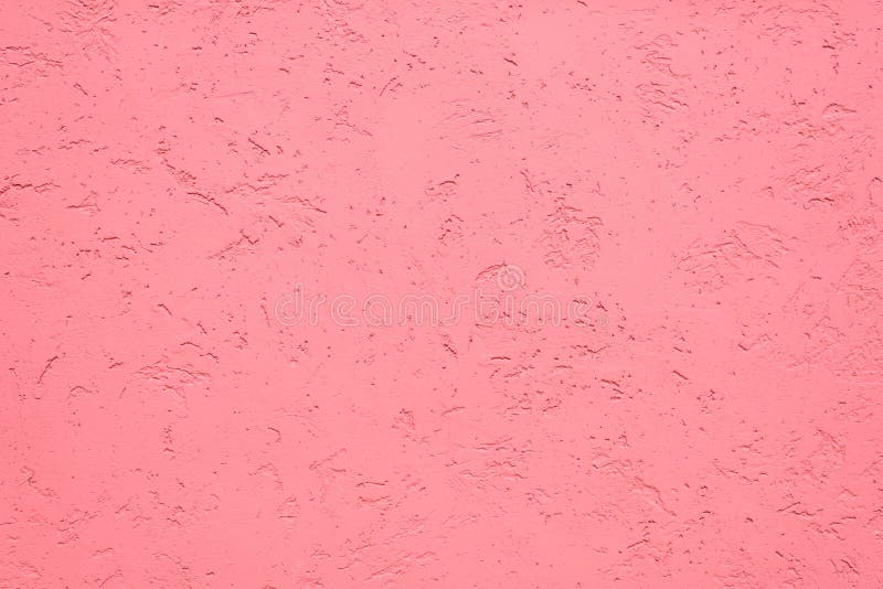 Wall Texture with Decorative Light Red Plaster. Copy Space Textured ...
