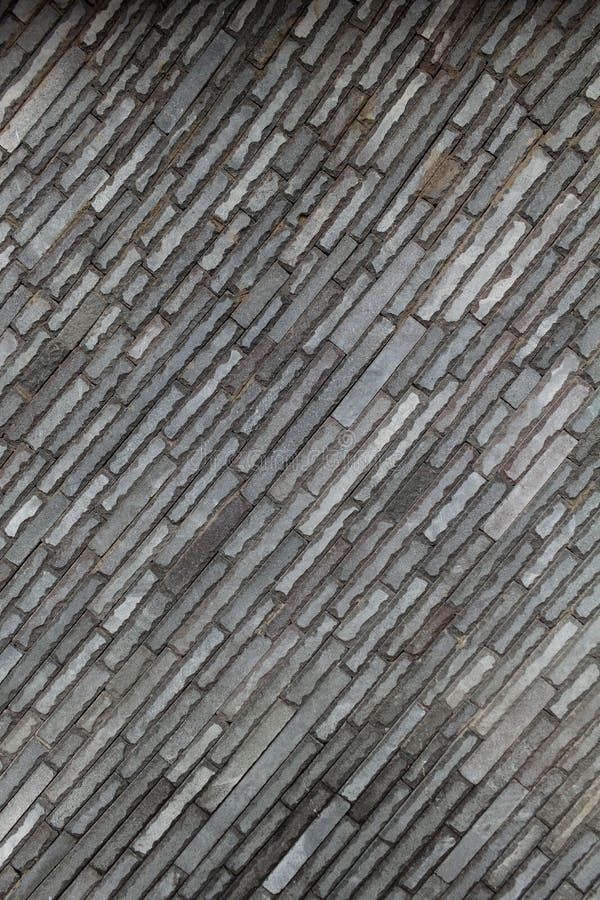 Wall Texture with Diagonal Rectangular Stones Stock Photo - Image of ...
