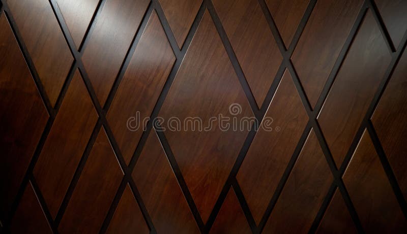 Wall Texture with Expensive Wood in Brown Color Stock Image - Image of ...