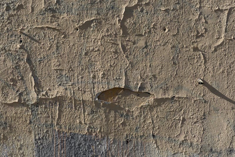 Wall Texture Many Layers of Paint Cracked Hard Shadows Stock Image ...