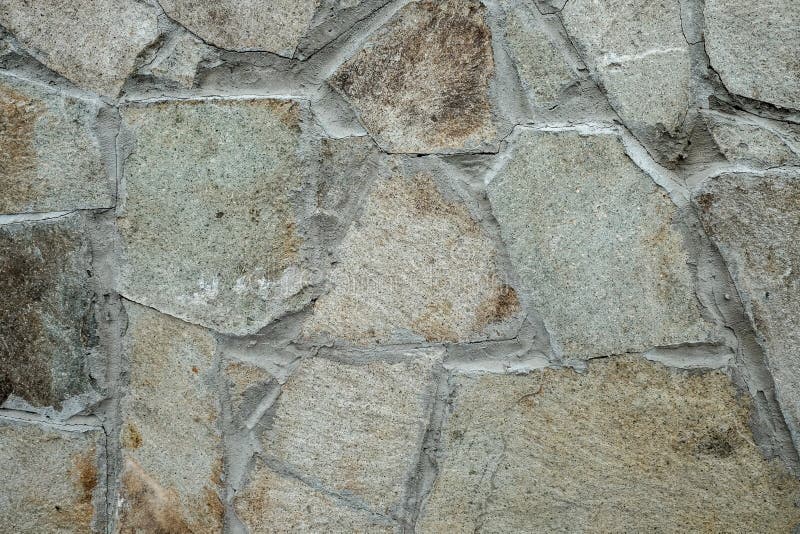 Wall Texture of Natural Chipped Stone with Cement Joints. Decorative Stone Background Stock ...