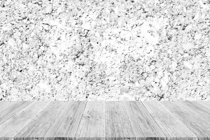Wall Texture Surface with Wood Terrace and World Map Stock Photo ...