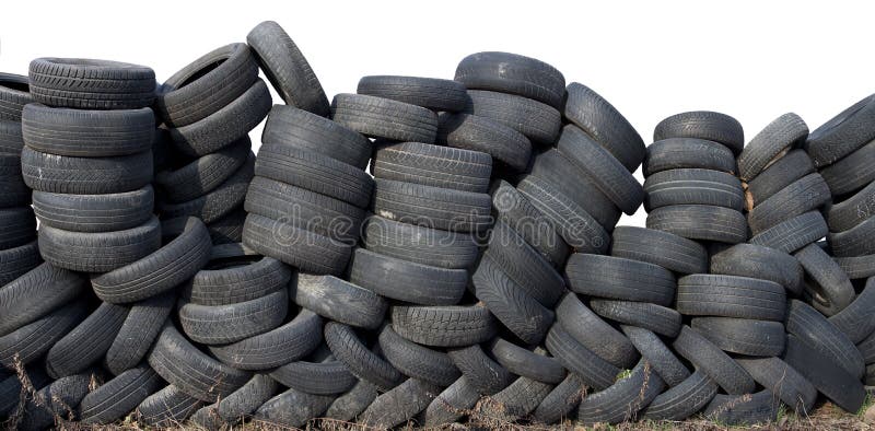 Wall of a rubber tires stock image. Image of wheel, black - 10833931