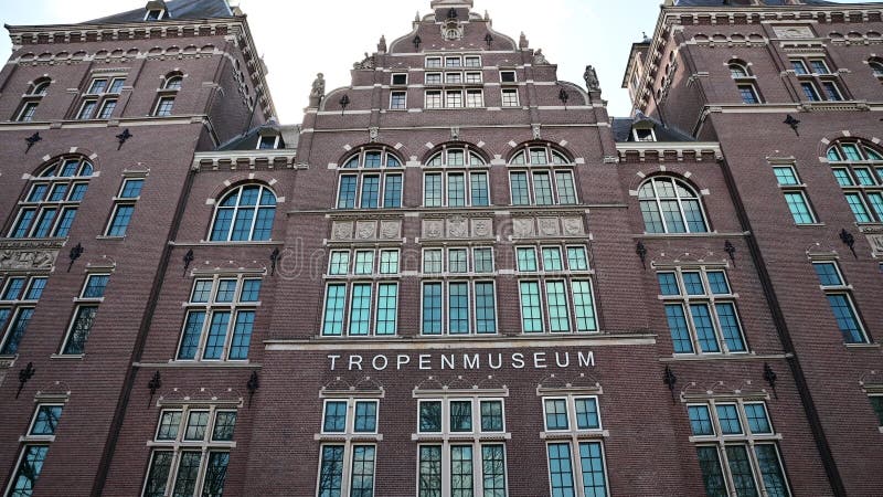 Wall of the the Tropenmuseum Museum at Amsterdam the Netherlands 14-3 ...